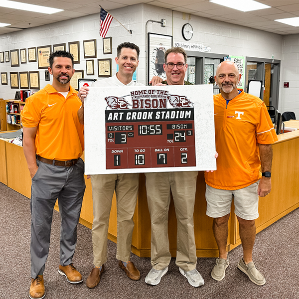 Station Camp High Renames Football Stadium in Honor of Art Crook
